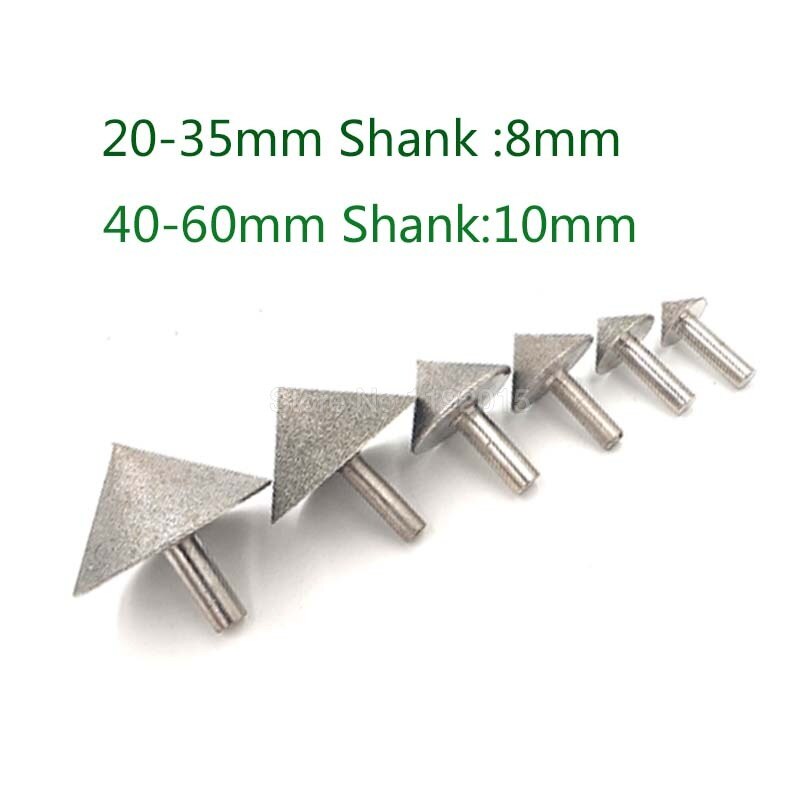 ZtDpLsd 1PCS 20-60MM Plating Diamond Cone Chamfer ... – Vicedeal