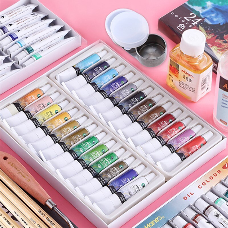 12/18/24 color oil paint set art creation color pa... – Vicedeal