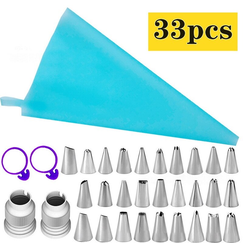 33/13Pcs Pastry Nozzles Cake Decorating Tools Bake... – Grandado