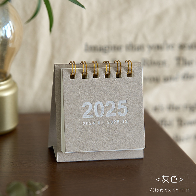 Mini simple small desk calendar pocket portable ca... – Grandado