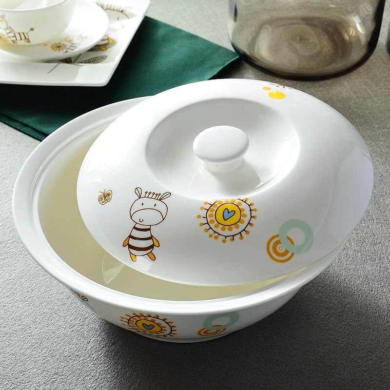 9 inch, fine bone china buffets food container, ce... – Grandado