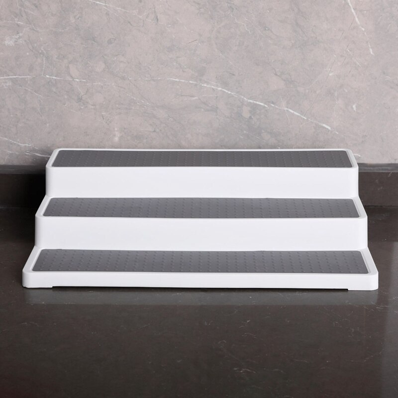 Home Organization 3 Tier Stair Step Cabinet Kitche... – Grandado