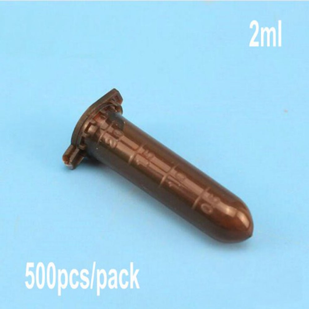 500pcs/pack 2ml plastic brown lucifugal centrifuge... – Grandado