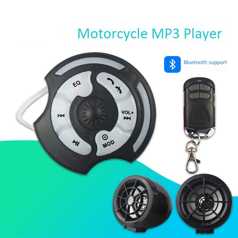3 Inch Waterproof Bluetooth Motorcycle o Radio Sou... – Vicedeal