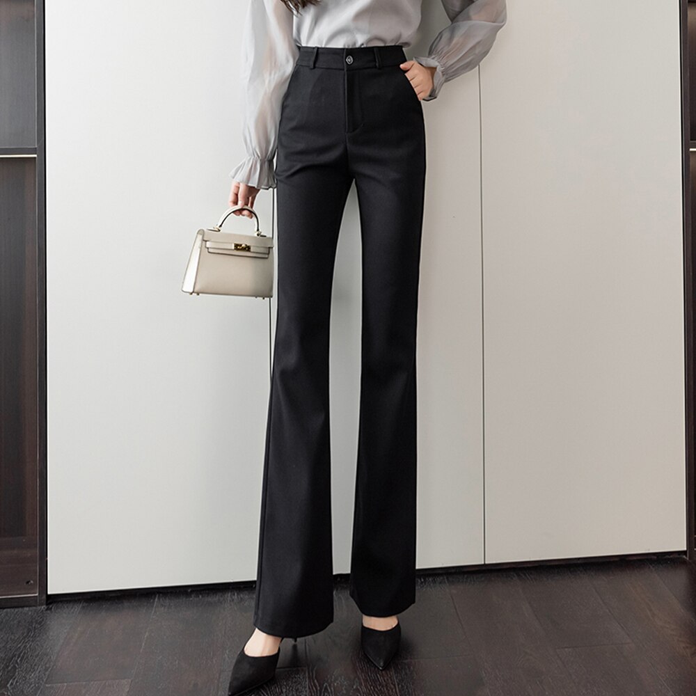 Women Suit Pants Office Lady Business Formal Work ... – Grandado