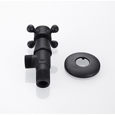 Antique Brass Triangle Valve Water Control Valve B... – Vicedeal