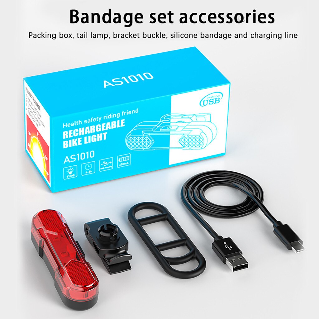 Bicycle Light USB Charging LED Light Night Bike Mo... – Grandado