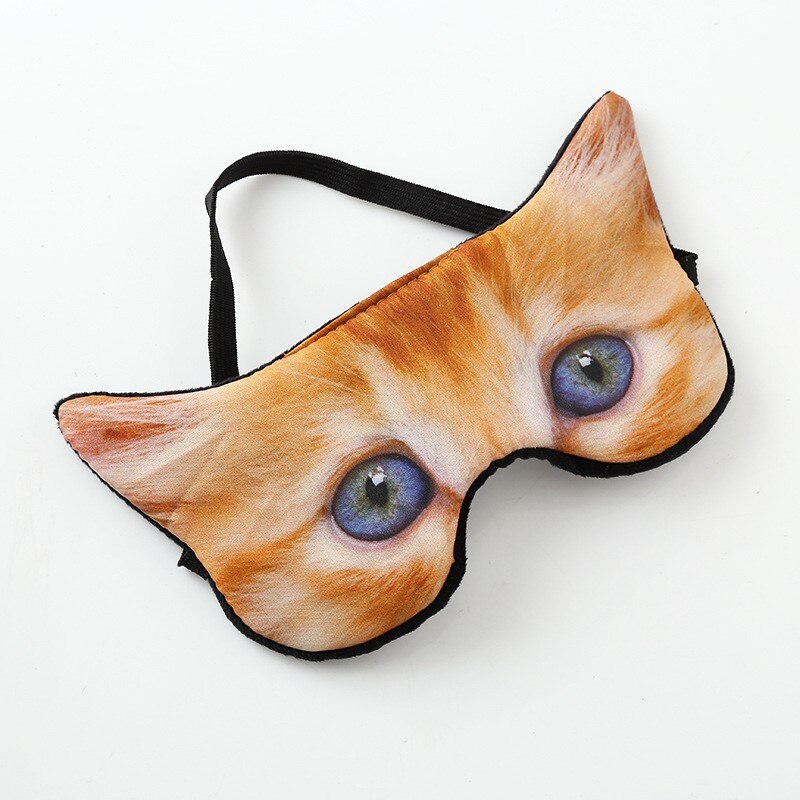 Sleep Eye Mask Cotton 3D Animal Eyeshade Cute Eyep... – Grandado