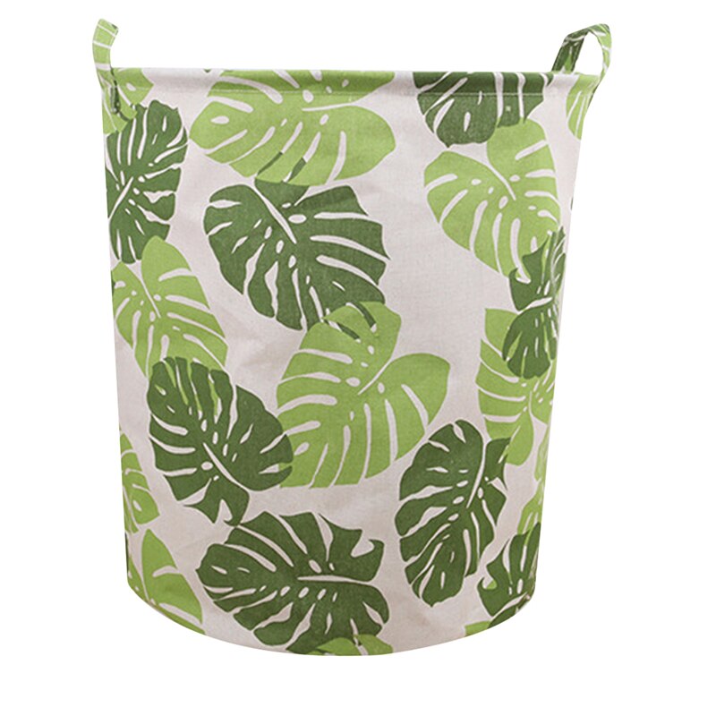 Green Tree Pattern Toy Storage Bucket Cotton And L... – Grandado