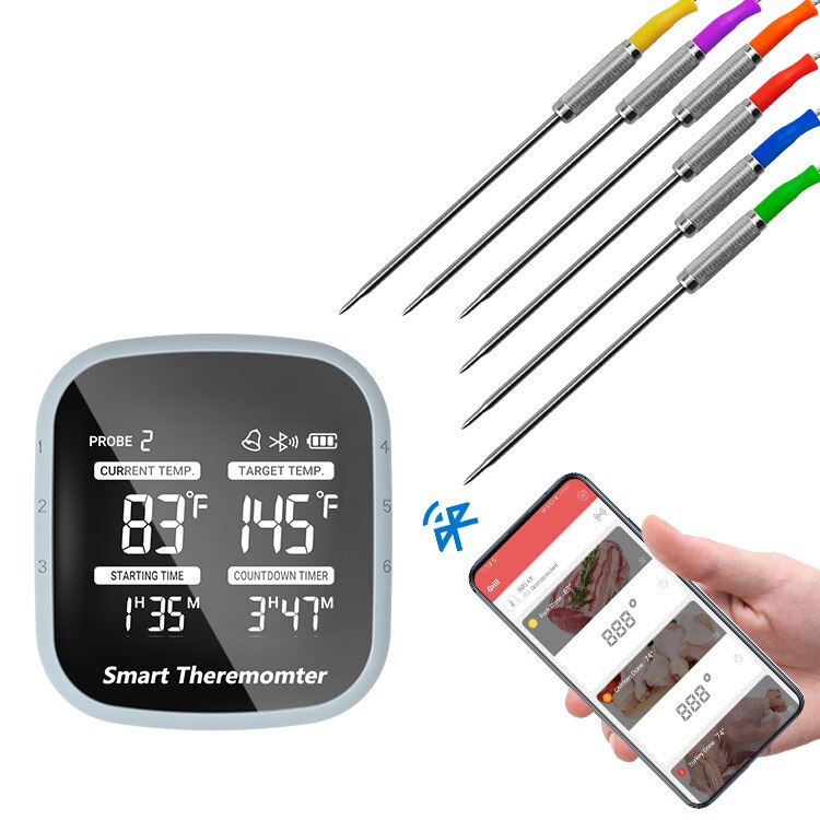 Termómetro Digital inalámbrico para cocinar alimen... – Grandado