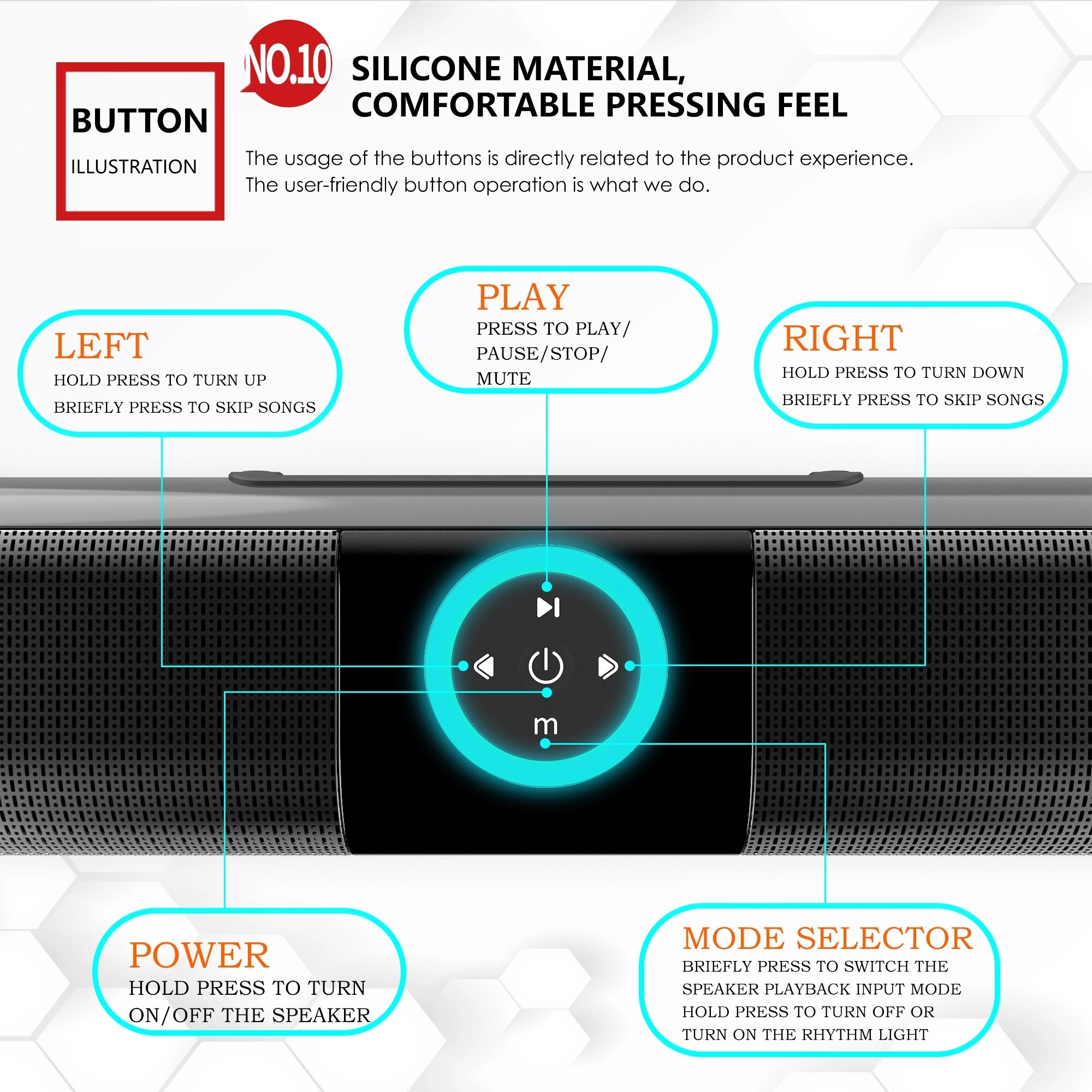 Wall-mounted Wireless Column Home Theater TV Sound... – Grandado