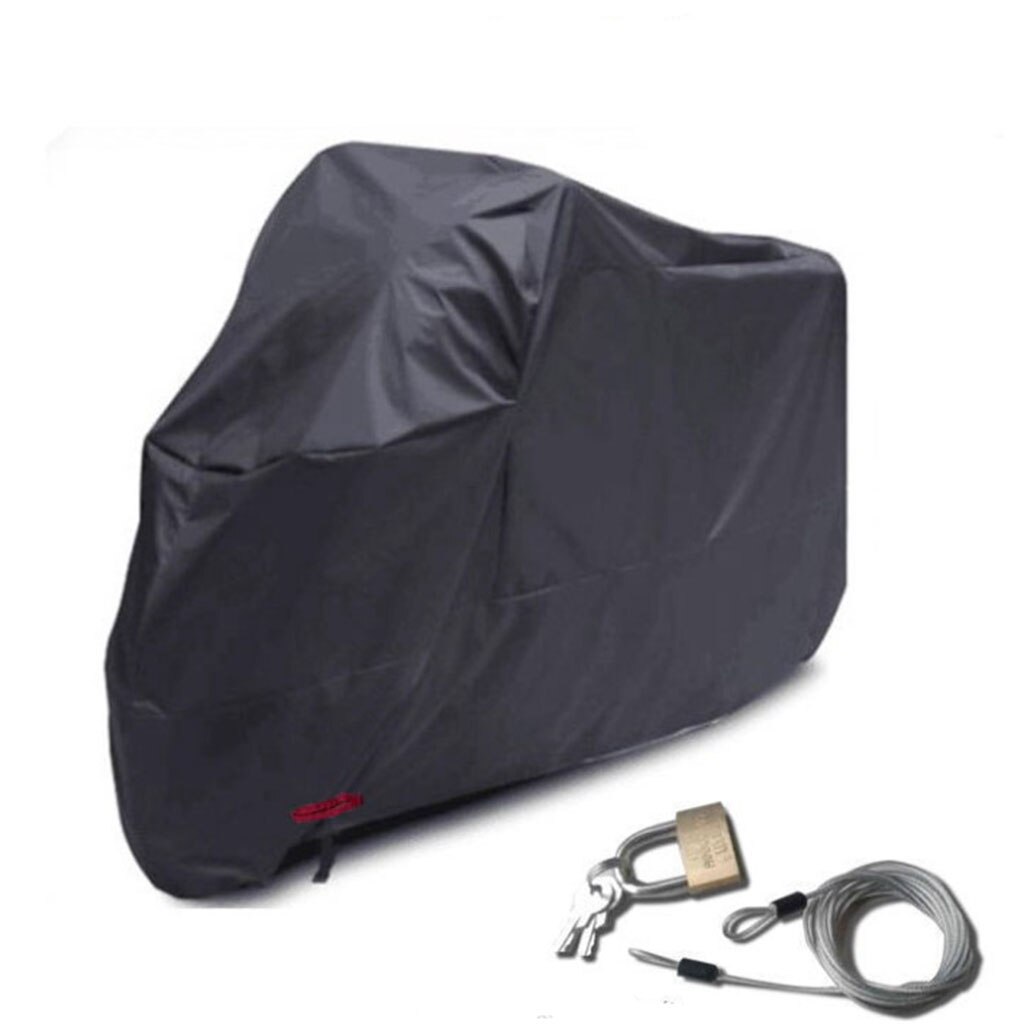 Bike Bicycle Motorcycle Cover Lock Safety Cable Lo... – Vicedeal