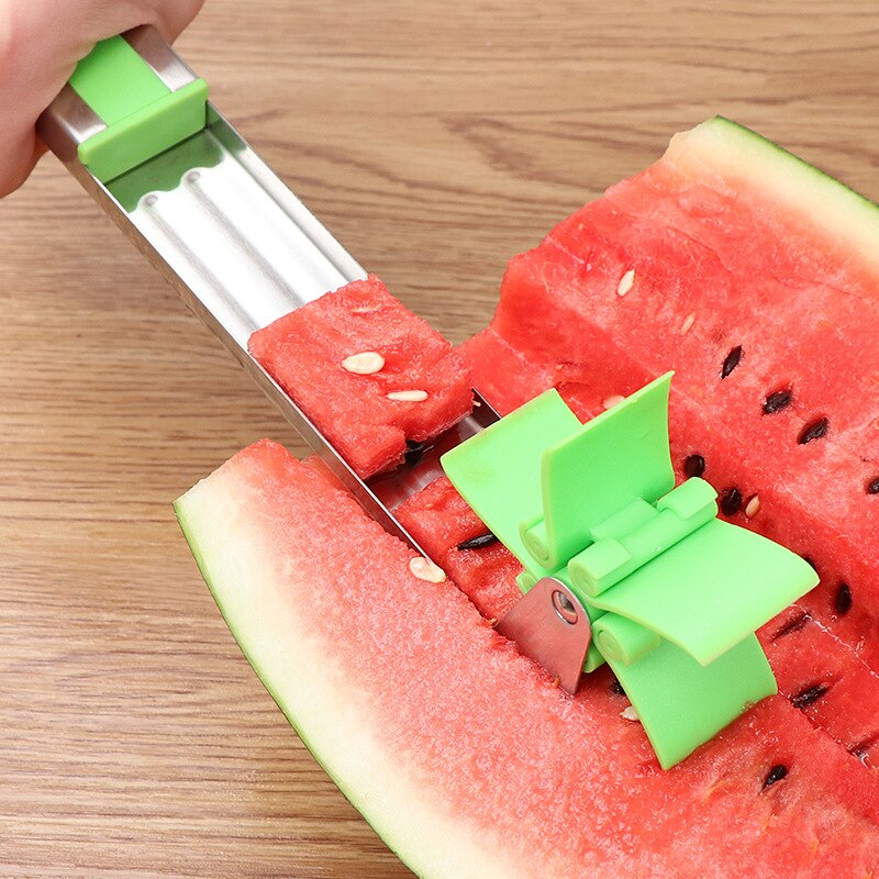 Watermelon Slicer Cutter Melon Fruit Corer Stainle... – Grandado