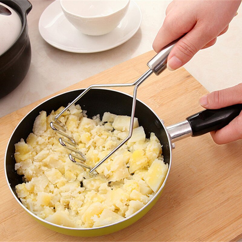 Stainless Steel Wave Shape Potato Masher Tool Kitc... – Grandado