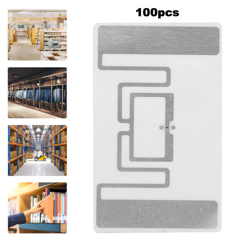 100 stk. ur107r uhf rfid-etiketter 860-960 mhz ge... – Grandado
