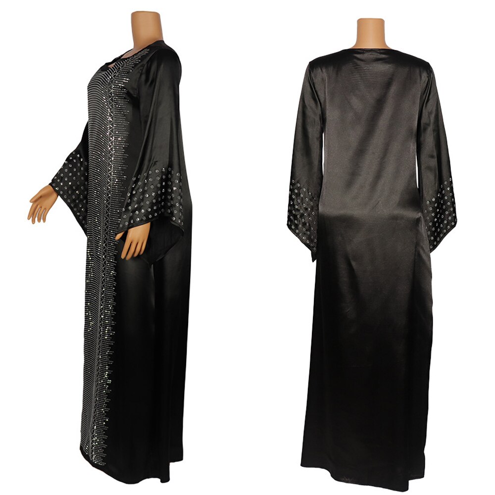 Dubai Abayas For Women Black Caftan Marocain Kafta... – Vicedeal