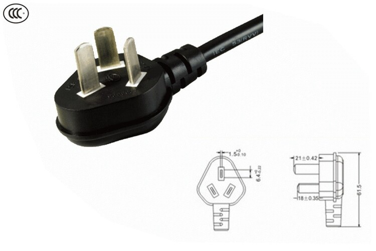 320 C13 AC Power kabel Korte Draagbare Cord 3 Pole... – Vicedeal