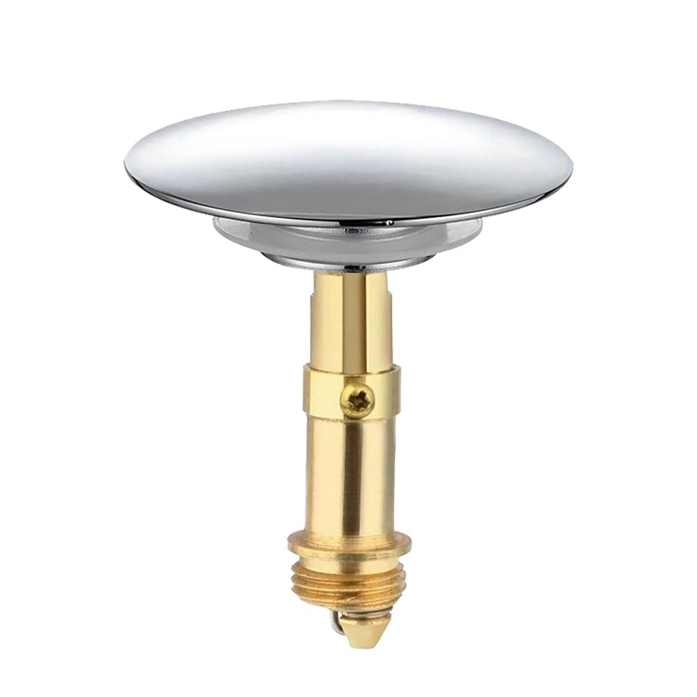 1Pcs Chrome Easy Pop Up Basin Waste Bathroom Sink ... – Grandado