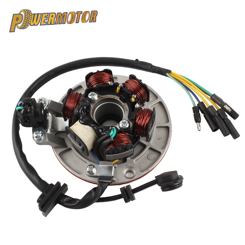 Motorcycle Stator Coil Engine Stator Charging Gene... – Grandado