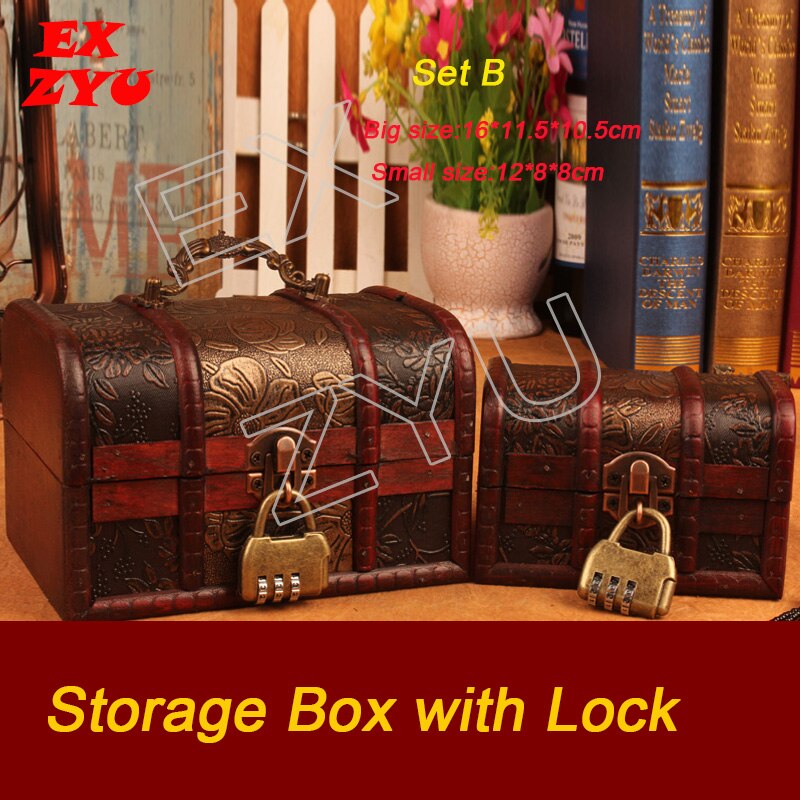 Storage Box with Three Password Lock for Hidden Cl... – Grandado
