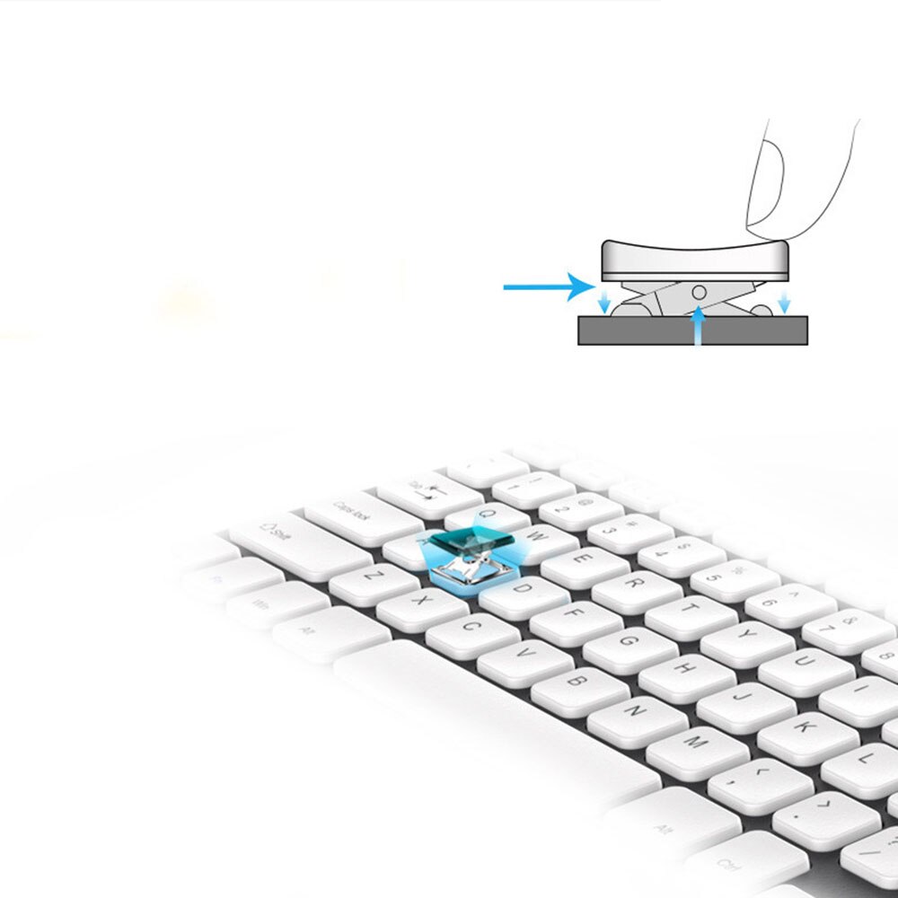 2 4g Wireless Keyboard With Touchpad And Numpad Fo Grandado