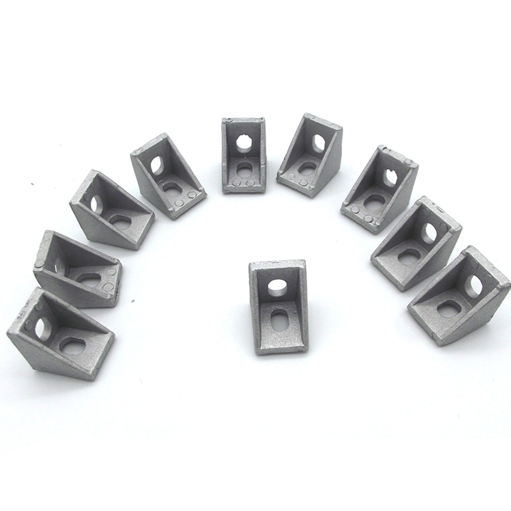 10Pcs 20 x17mm Corner Fitting Angle Aluminum L Con... – Grandado