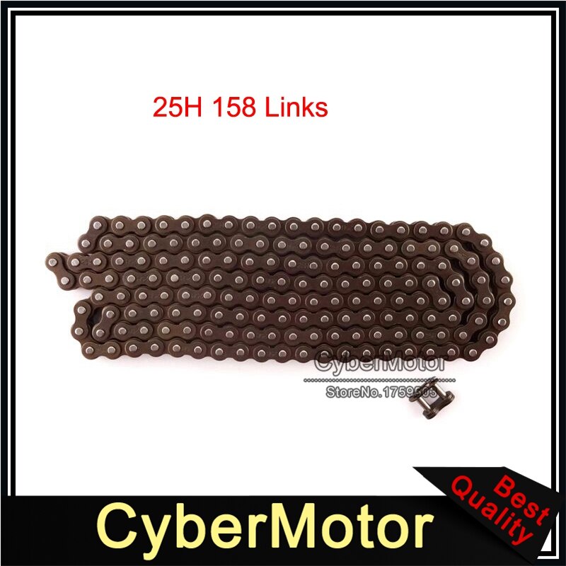 25H Sprocket Chain 158 Links With Spare Master Lin... – Grandado