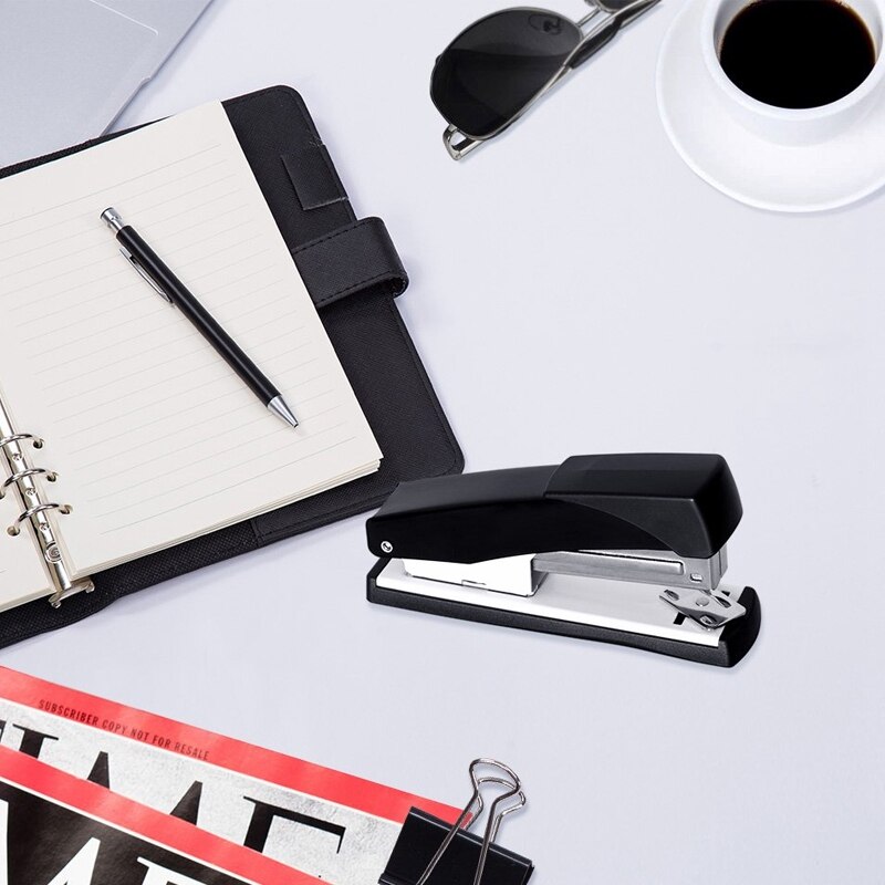 Stapler Black Classic Metal Desktop Stapler – Grandado