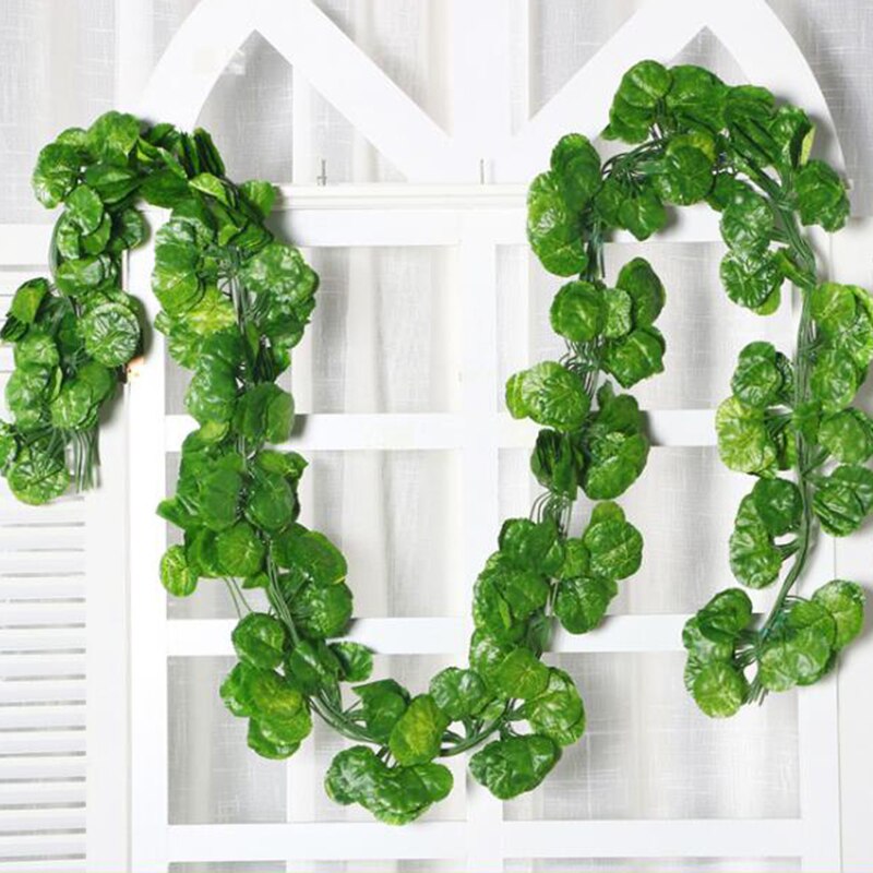 12 pcs Artificial Trailing Garland Ivy Vine Leaf F... – Vicedeal