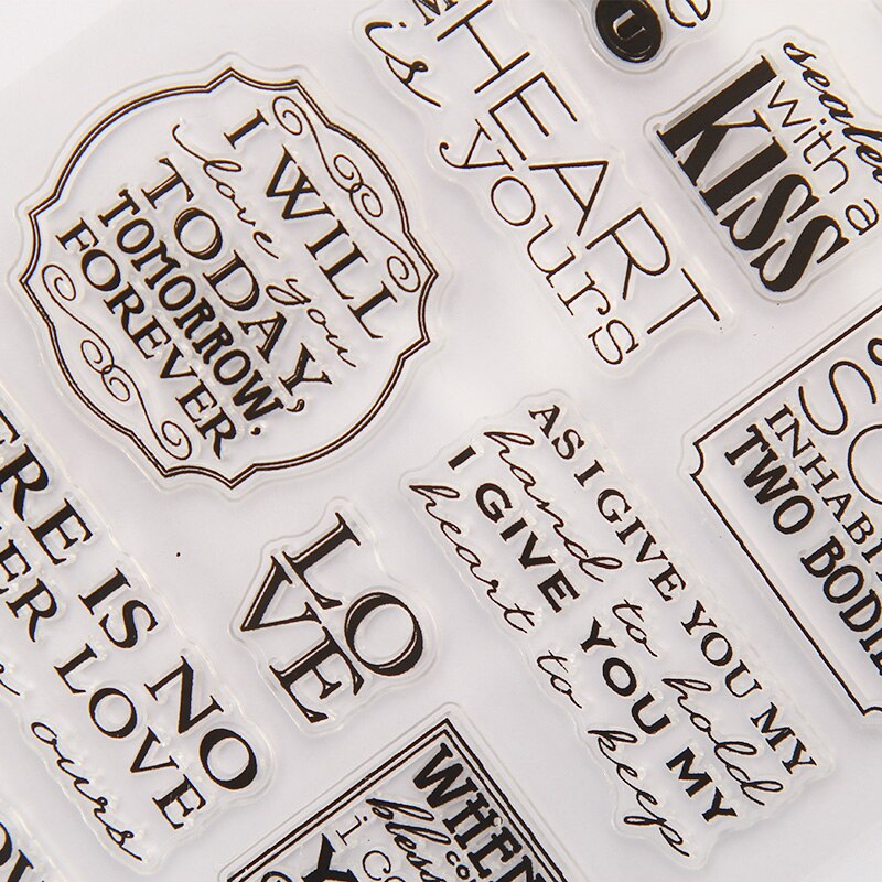 Vintage brieven poststempel transparant siliconen ... – Grandado