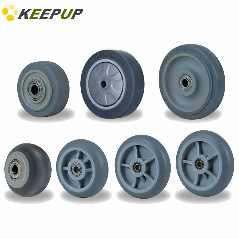 Replacement caster wheels,with bearing,rubber,3/4/... – Grandado