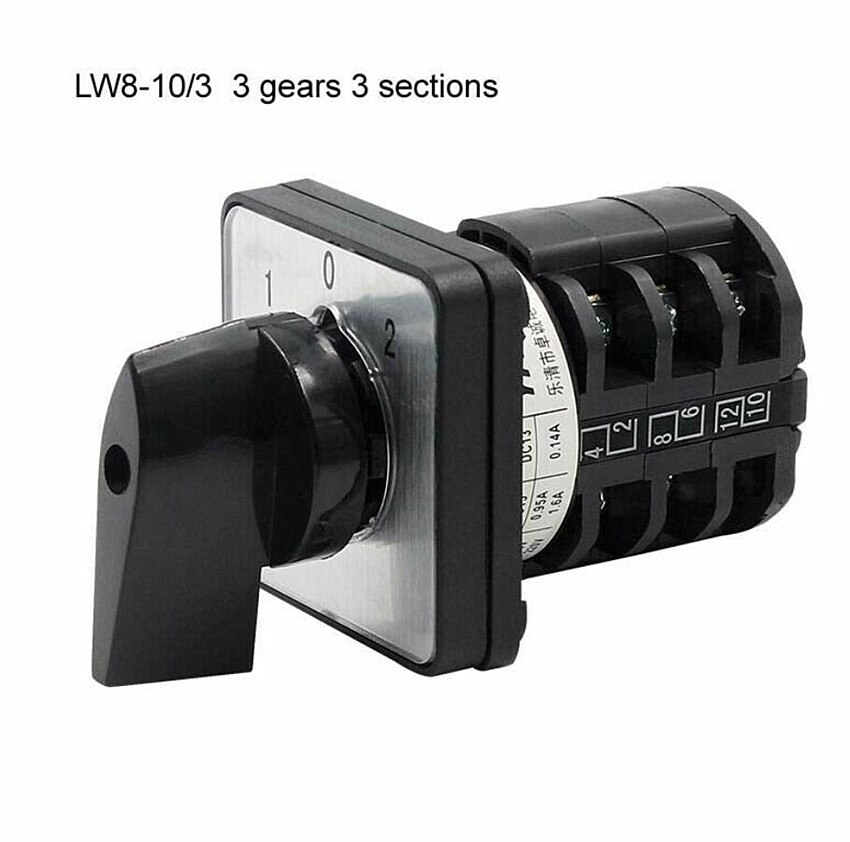 CNC LW8-10 Three-Speed Universal Transfer Switch R... – Grandado