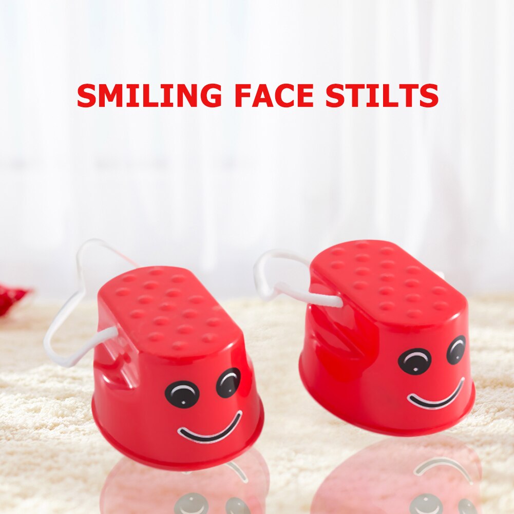 2pcs Jumping Stilts Smile Face Walk Stilt Jump Kid... – Vicedeal