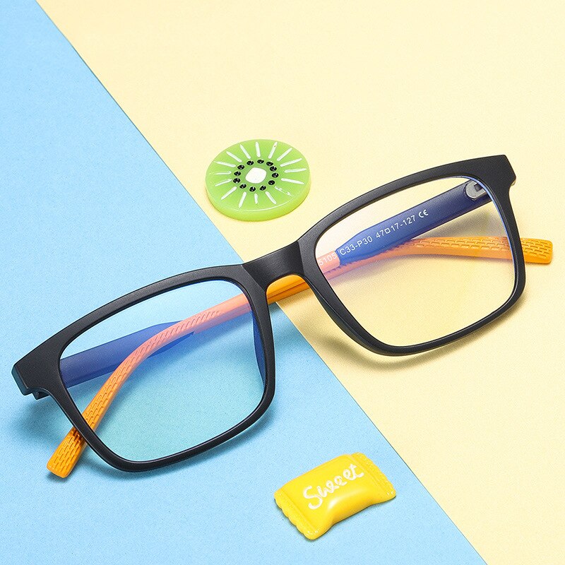 iboode Blue Light Blocking Glasses Frame Kids TR90... – Grandado