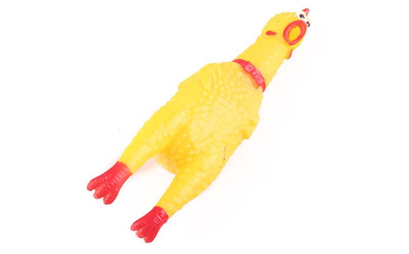 3 Sizes Classic Screaming Chicken Pets Dog Toys Sq... – Grandado