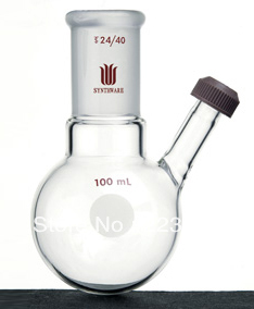 F144500 Flask, Round bottom, Threaded inlet, Capac... – Grandado