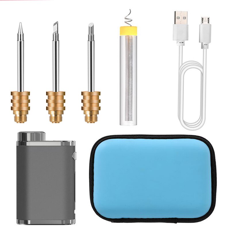 Trådløst batteri loddekolbe usb bærbar genopladeli... – Grandado