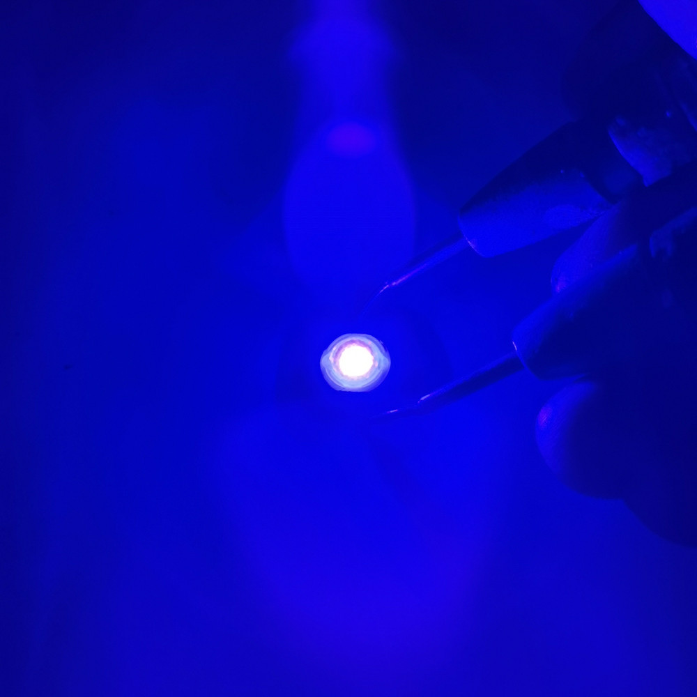 3W UV Lila LED Uv-lampen Lampe Chips 365nm 375nm 3... – Grandado