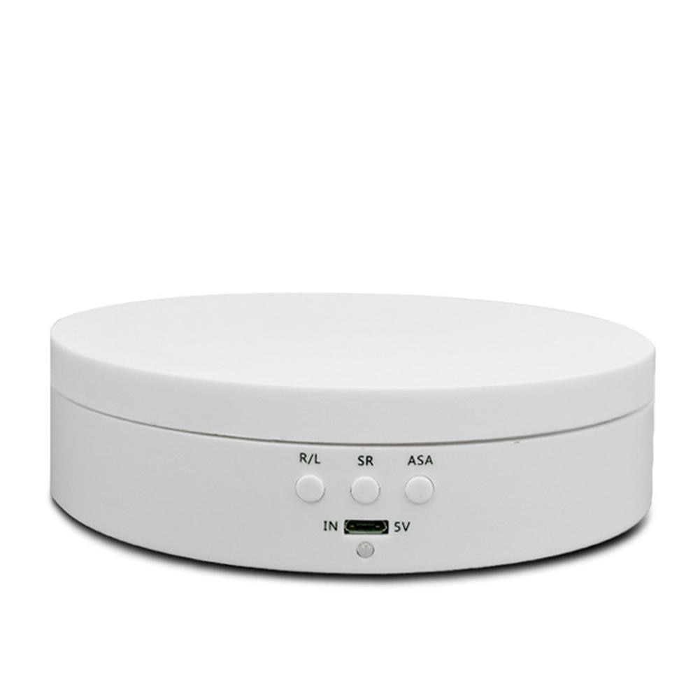 USB Opladen Roterende Display Stand Verstelbare Roterende Snelheid Draaitafel Sieraden Houder ...