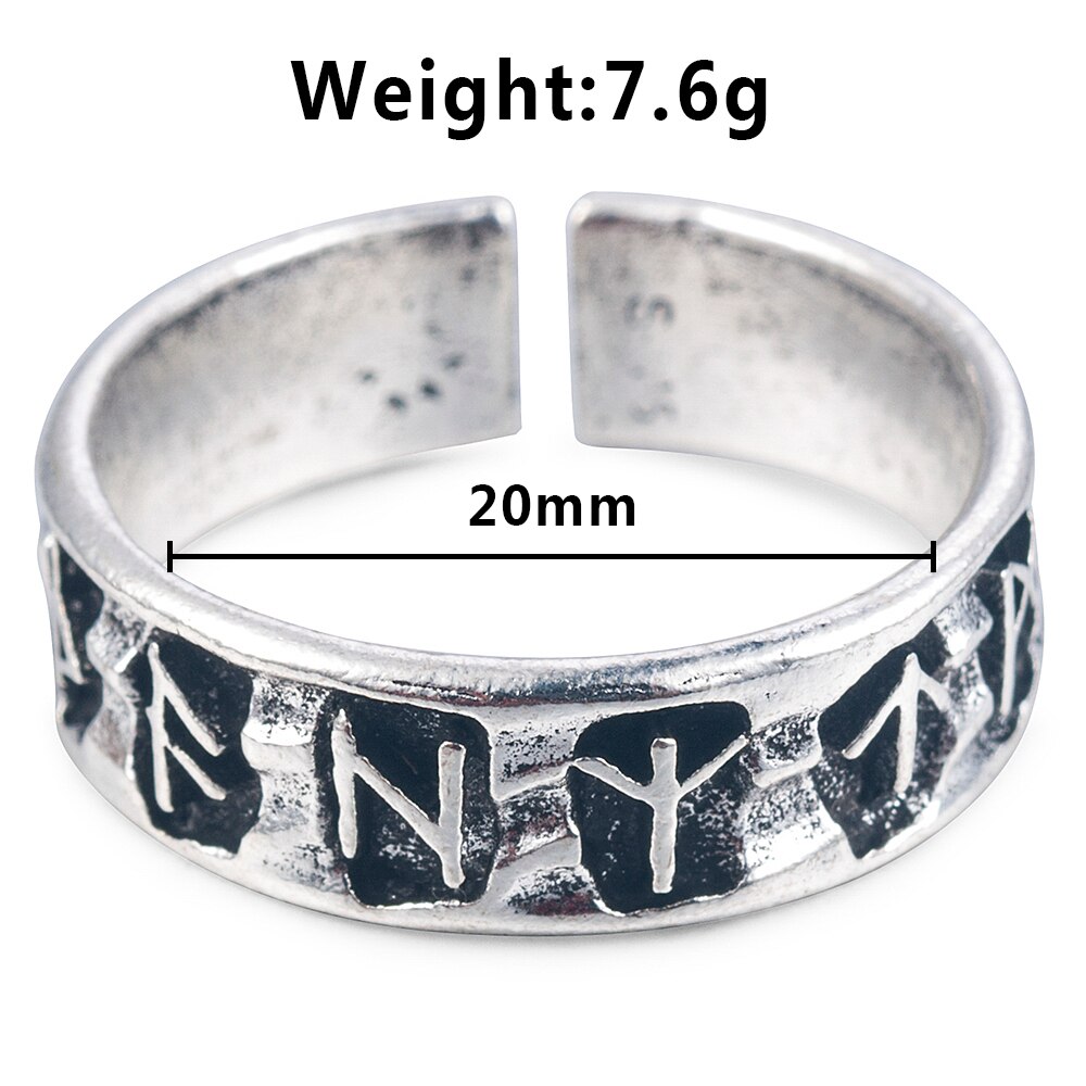 Punk Style Antique Retro Male Jewelry Viking Ring ... – Vicedeal