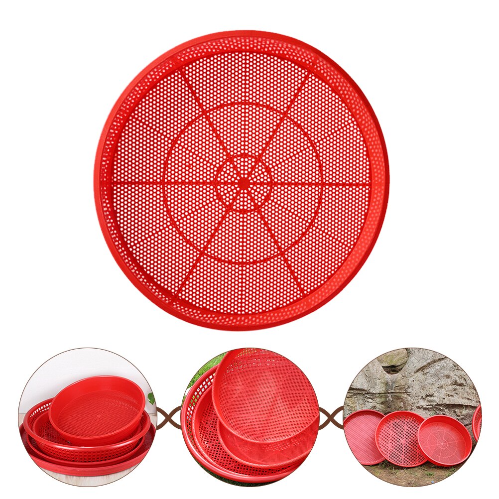 Plastic Round Strainer Thickened Flour Sieve Bakin... – Vicedeal