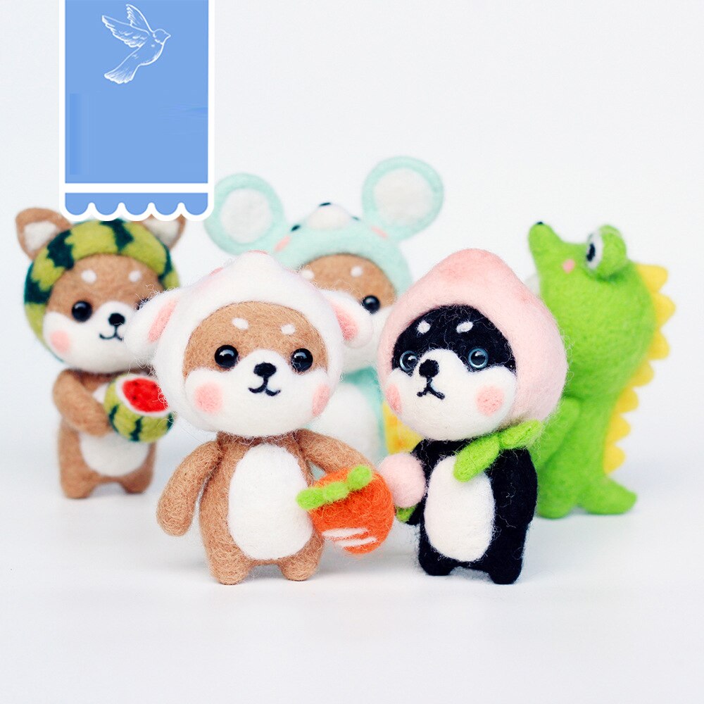 Cute and Interesting Handmade Toys DIY Wool Felt D... – Vicedeal