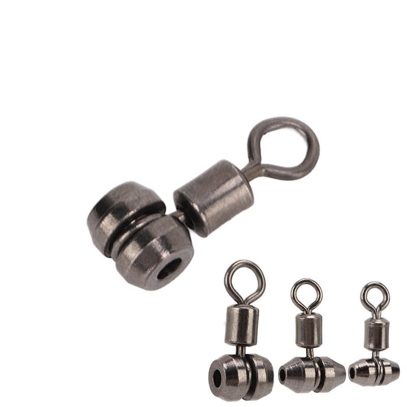 Triple Barrel Swivel Rotating Fishing Swivels for ... – Vicedeal