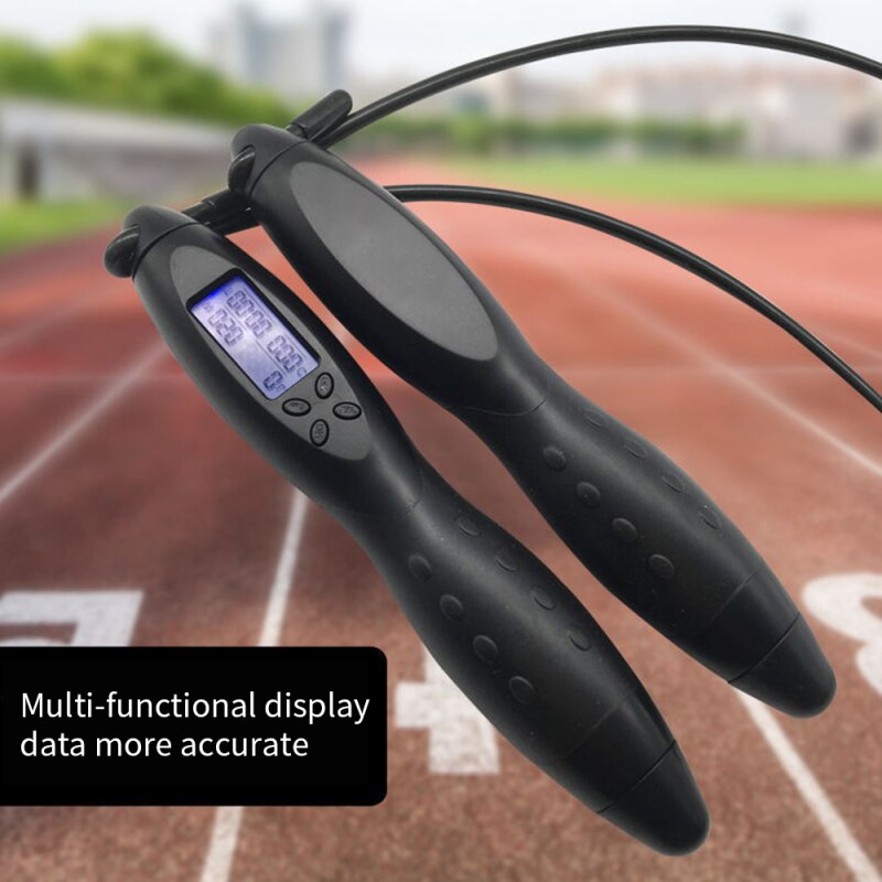 Digital Wireless Skip Rope Calorie Counter Sport W... – Grandado