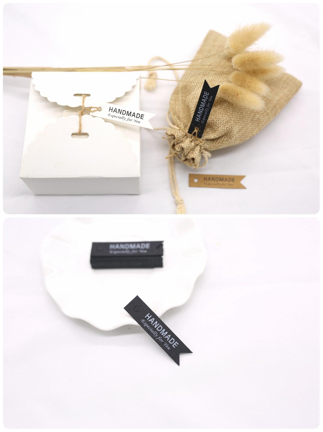 Kraft paper tags, Handmade Tag , Label Hang Tag Ta... – Grandado