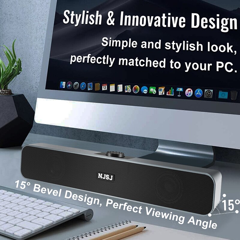 NJSJ 2.0 USB Powered Portable Home Theater Mini Sp... – Grandado