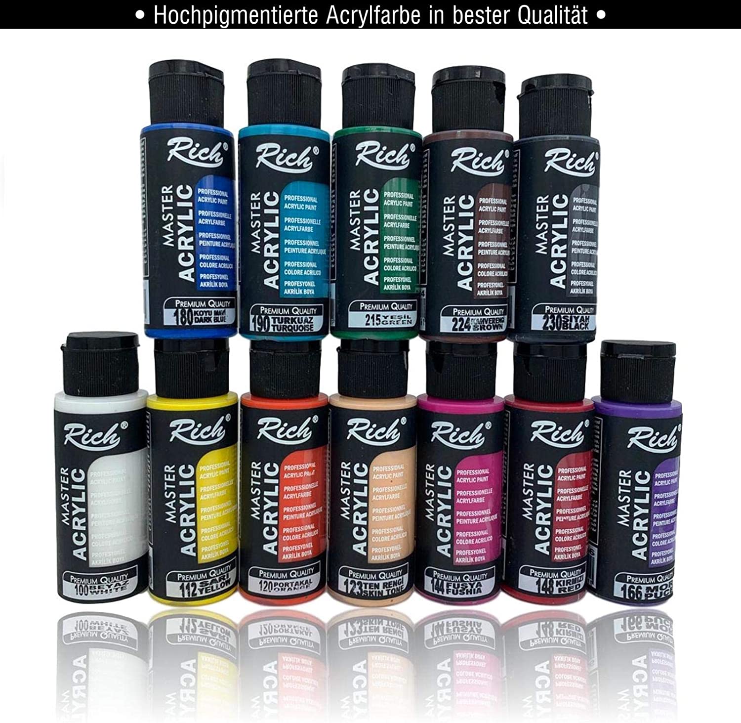 Rich 11407 acrylic paint 60ml Master Mix drawing w... – Vicedeal
