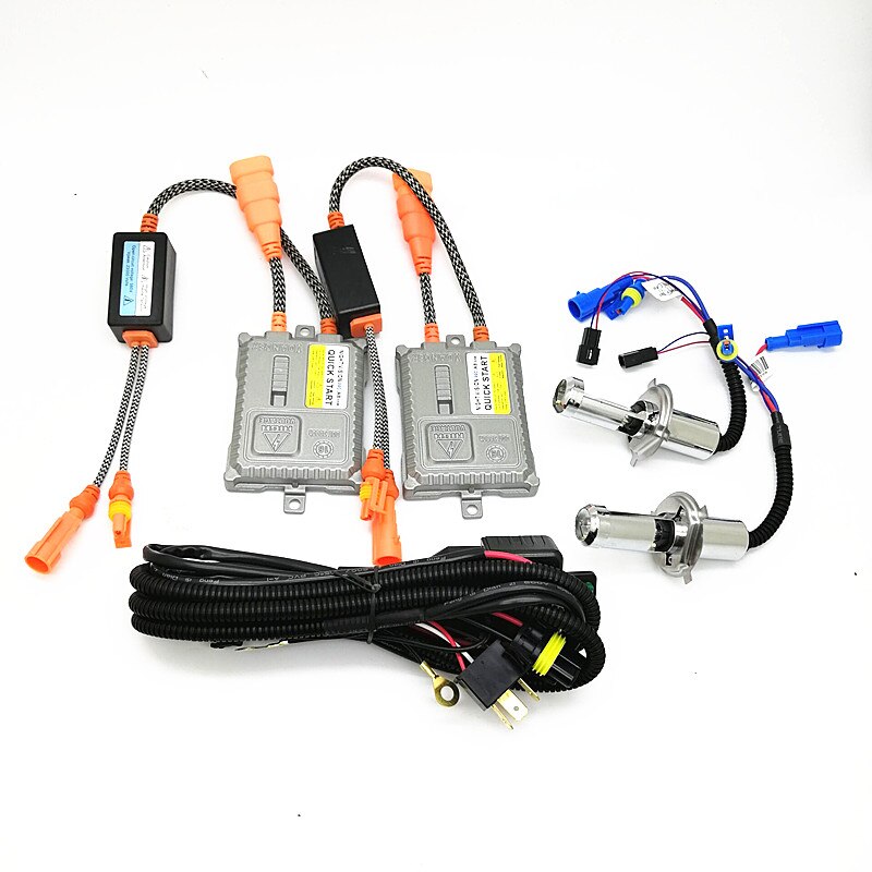 Dianshi 1 pair fast bright 55W H4 Hi/low HID Headl... – Grandado