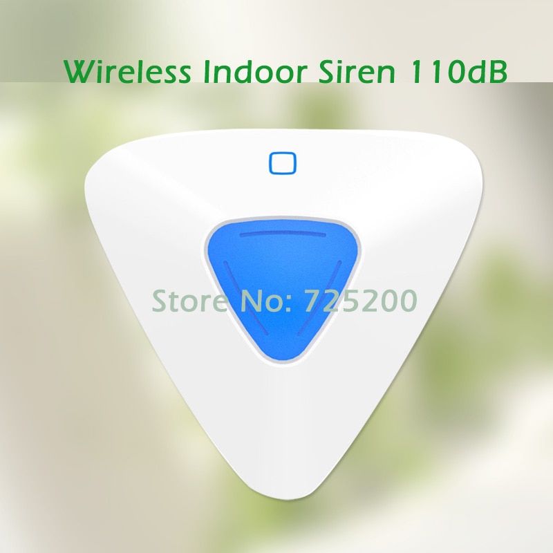 433 MHz neue wireless indoor strobe sirene, mini i... – Vicedeal