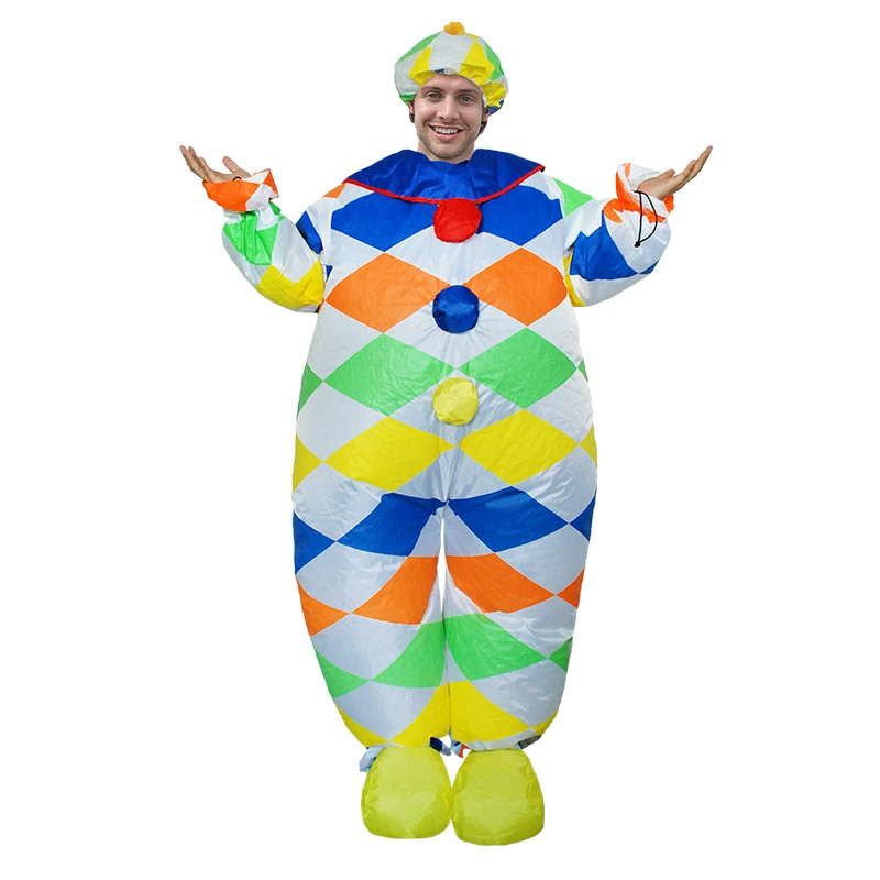 Erwachsene Handstand Clown Aufblasbare Kostümich H... – Grandado